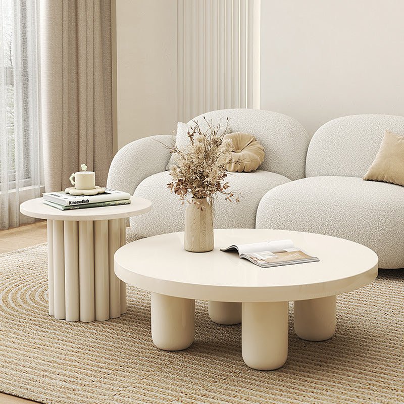 Bohemian style wood coffee table set ( 2 tables ) – Luxury Casa – Home ...